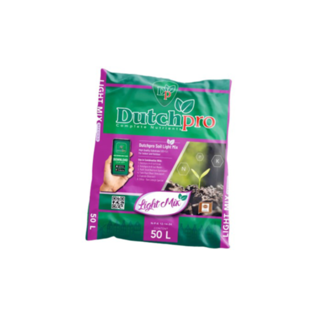 DutchPro Pro Soil Light Mix 50L – Ideal Growing Medium for Healthy Plant Growth – Senua Hydroponics