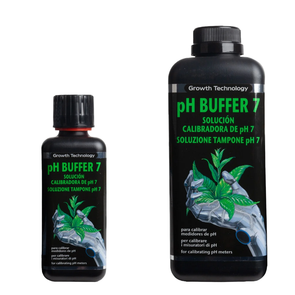 Growth Technology pH Buffer 7 - pH Meter Calibration Solution – Senua Hydroponics