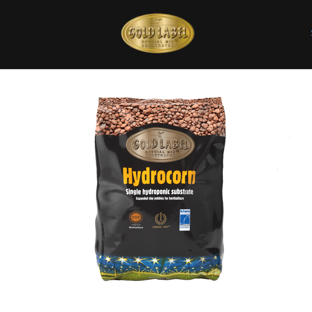 Gold Label Hydrocorn 45L – Premium Clay Pebbles for Hydroponic Growing ...