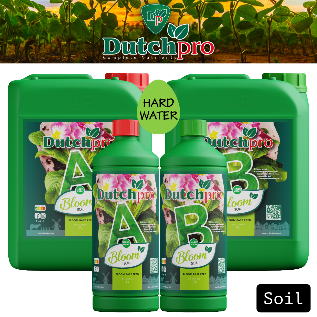 DutchPro Soil Bloom A&B Hard Water – Senua Hydroponics