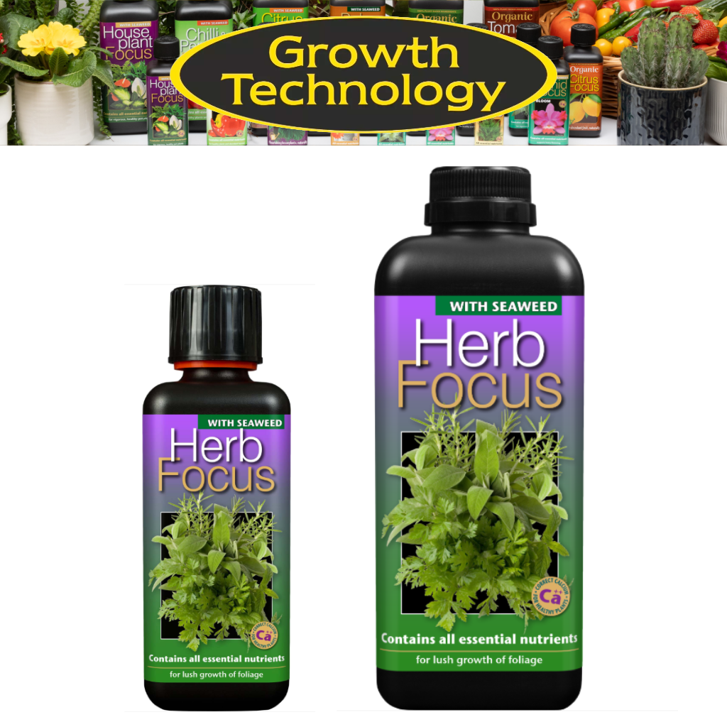 Growth Technology Herb Focus - Specialised Nutrient Solution for Herbs ...