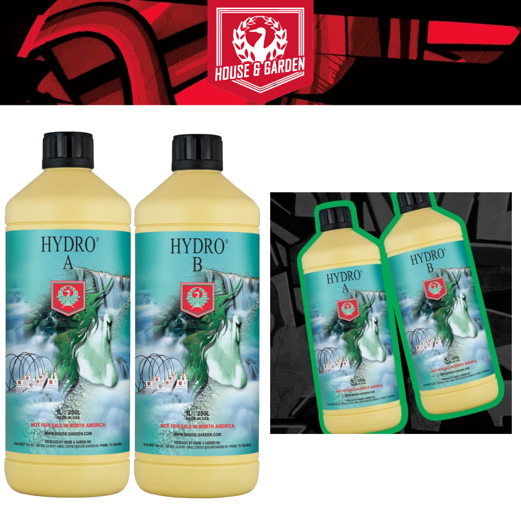 House & Garden Hydro Base A&B – Senua Hydroponics