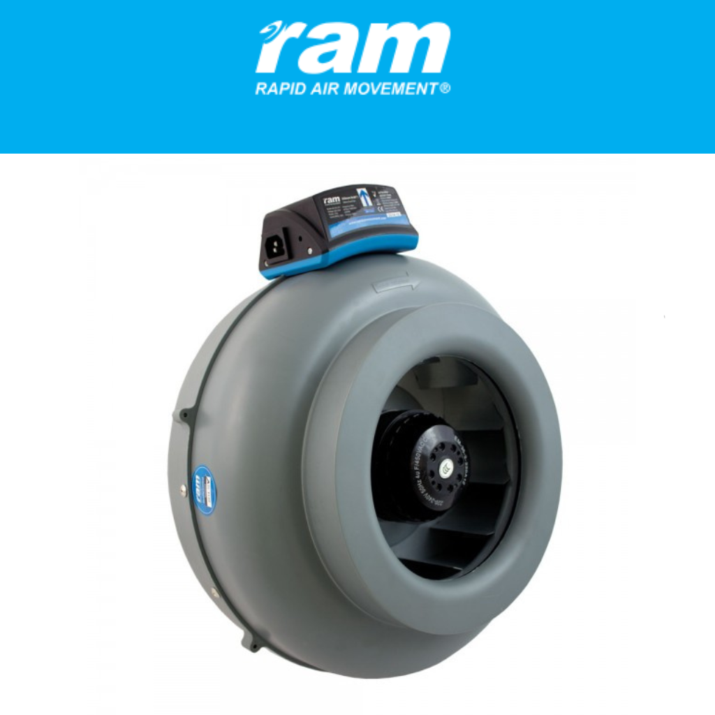 RAM Inline Duct Fan – High-Performance Ventilation for Grow Rooms ...