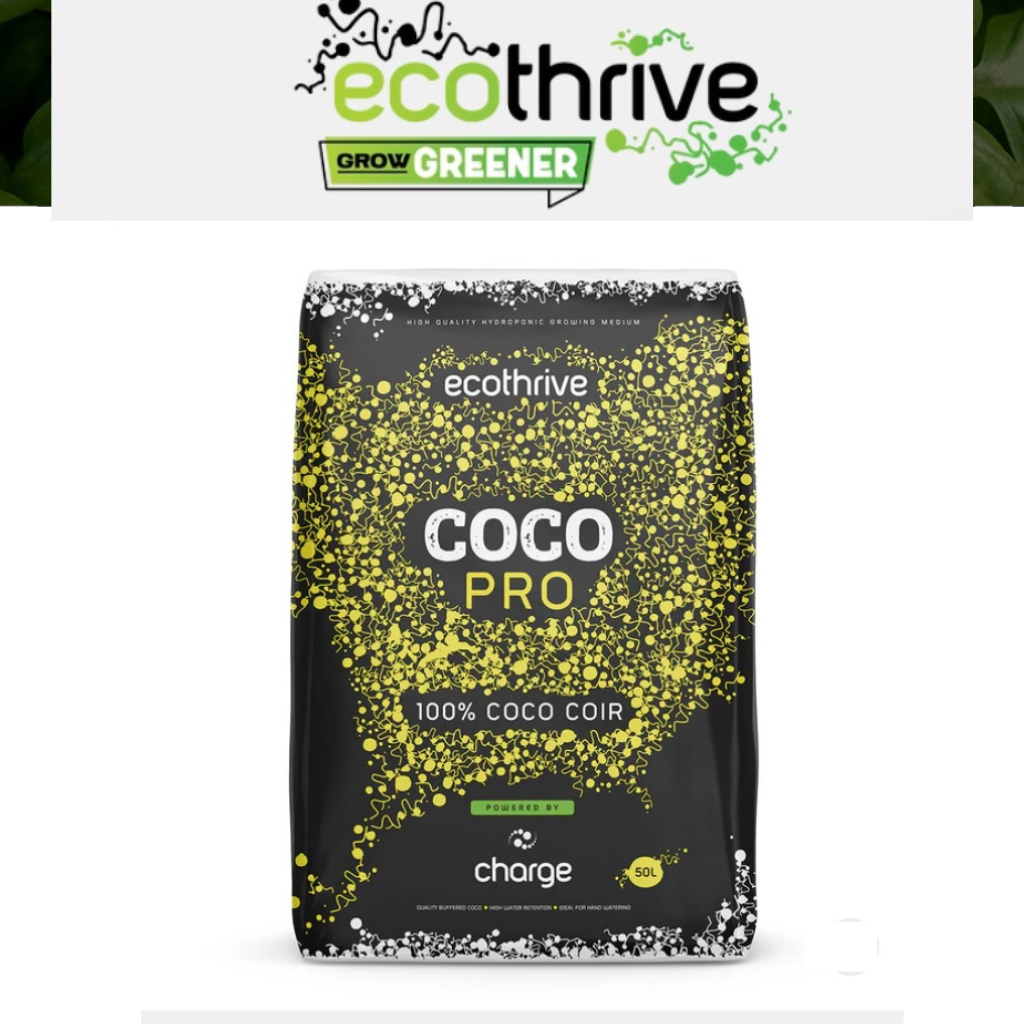 Ecothrive Coco Pro 50L – Premium Buffered Coco Coir for Superior Plant ...