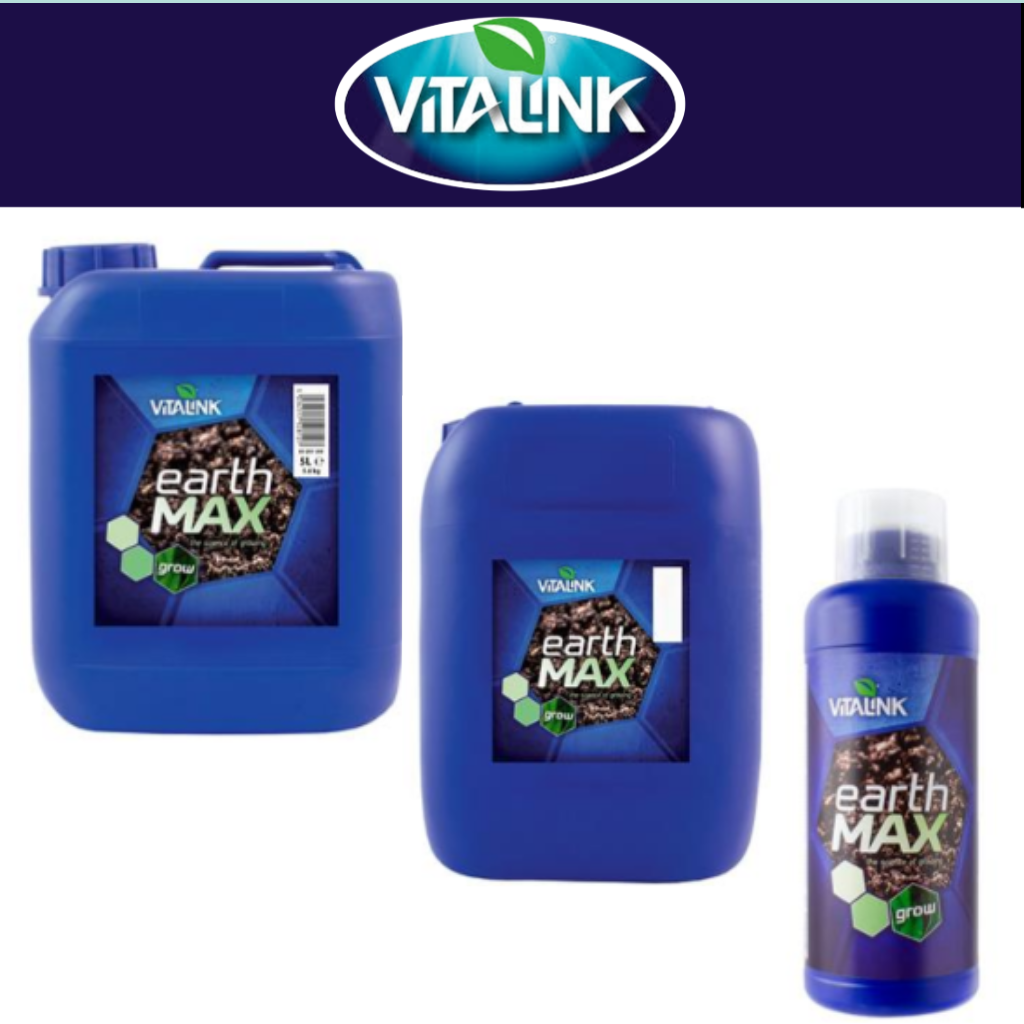 VitaLink EarthMax Grow & Bloom – Organic Nutrients for Soil Cultivation ...