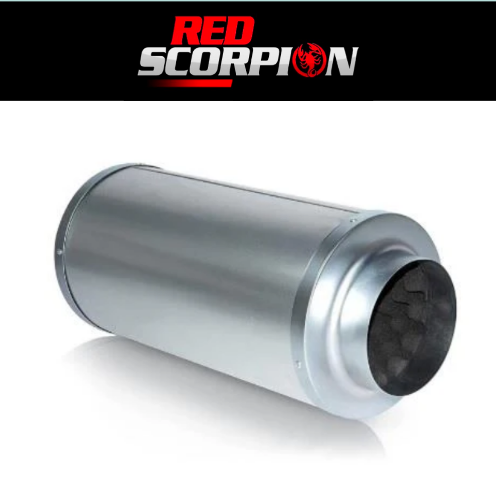 Red Scorpion Silencer – Effective Noise Reduction – Senua Hydroponics